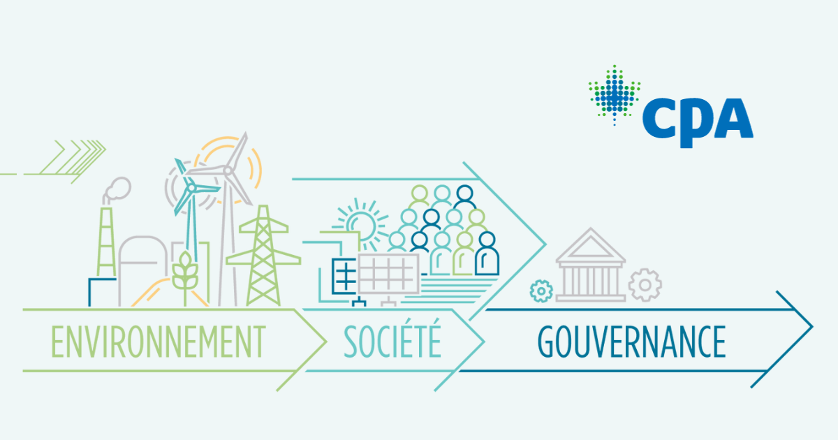 Nos engagements en matière de pratiques ESG | Ordre des CPA du Québec | Comptables ...